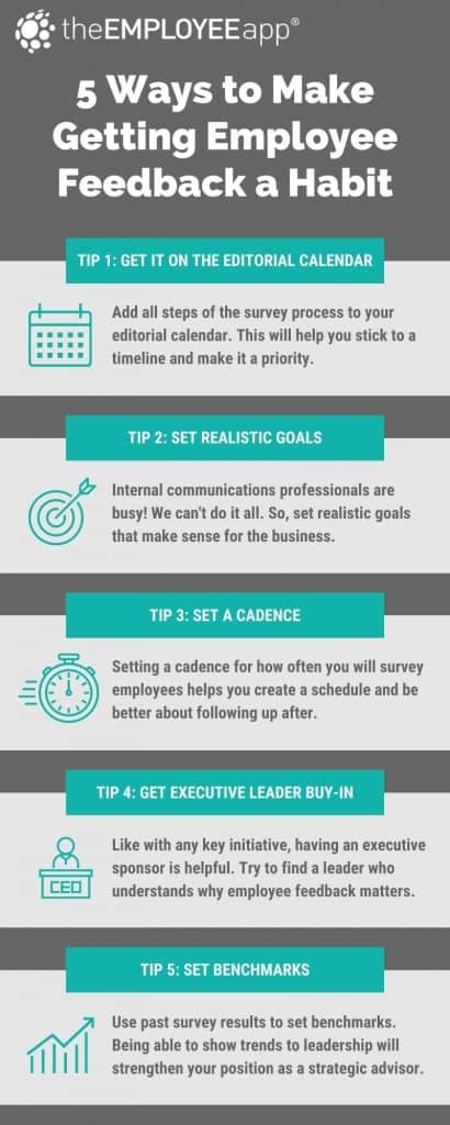 5 Ways to Make Getting Employee Feedback Part of Your Routine