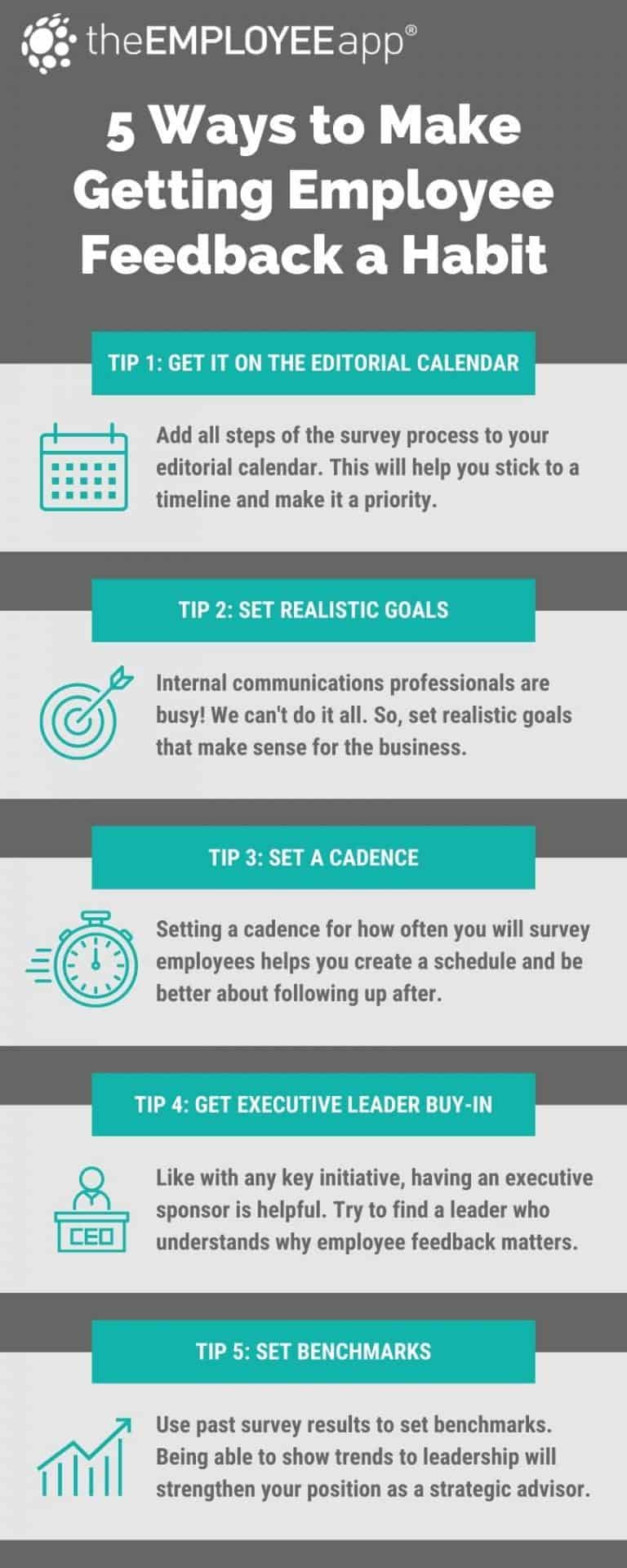 5 Ways to Make Getting Employee Feedback Part of Your Routine